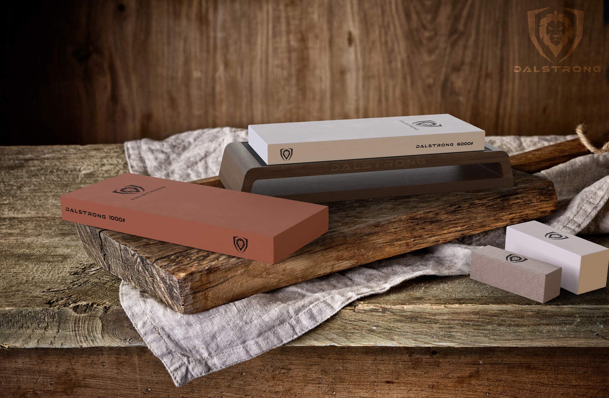 Dalstrong The Shogun Series 12" Slicing & Carving Knife Bundled with The Premium Whetstone Kit