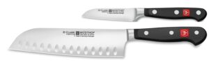 wusthof classic 2-piece asian santoku and paring knife set