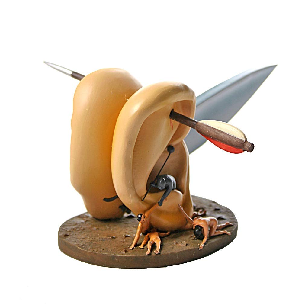 Parastone Ears with Knife Larger by Hieronymus Bosch from Garden of Earthly Delights Collectible Figurine