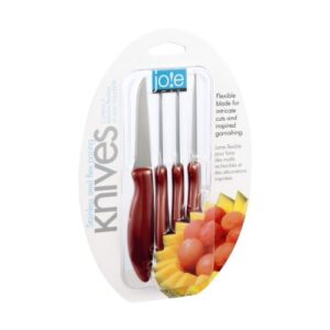 Jo!e MSC Stainless Steel Flex Paring Knives