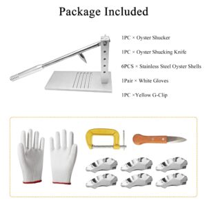 TripDock Professional Oyster Shucking Kit - Premium Oyster Opener Tool with Oyster Knife & Oyster Baking Dish - fit for BBQ Party