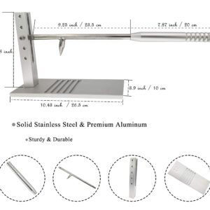 TripDock Professional Oyster Shucking Kit - Premium Oyster Opener Tool with Oyster Knife & Oyster Baking Dish - fit for BBQ Party