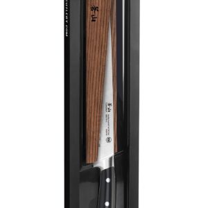 Cangshan TS Series 1020762 Swedish 14C28N Steel Forged 9-Inch Carving Knife and Wood Sheath Set