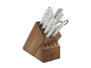 wüsthof classic white 9-piece block set