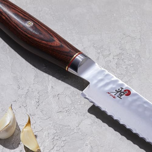 Miyabi Bread Knife, Stainless Steel, 9-inch