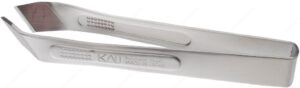 kai dh7133 stainless steel fish bone tweezer