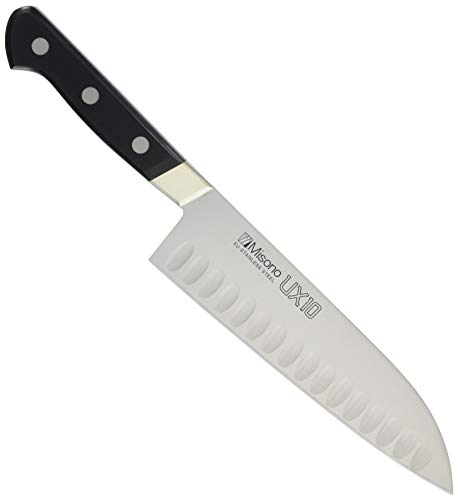 Misono UX10 Series Santoku Salmon, No. 751/7.1 inches (18 cm)