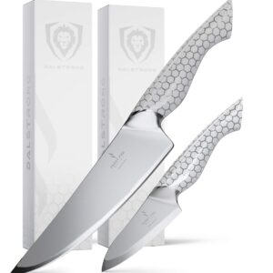 Dalstrong The Frost Fire Series 8" Chef Knife Bundled with The Frost Fire Series 3.5" Paring Knife