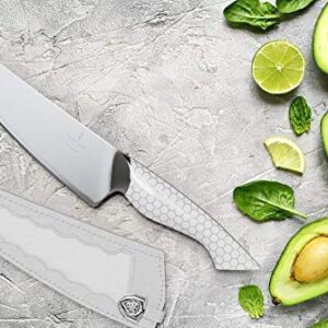 Dalstrong The Frost Fire Series 8" Chef Knife Bundled with The Frost Fire Series 3.5" Paring Knife