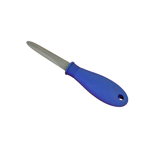 J&J Products, Inc. EZ-Clam Shucker, Clam Knife - Clam Shucking Knife - Clam Shucker - Clam Opener – Made from Recycled Ocean Bound Plastic