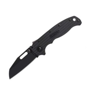 demko knives ad 20.5 shark lock aus10a ad20.5 grivory handle (black scale/black dlc/shark foot)