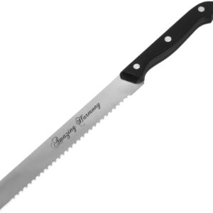 Amazing Harmony bread knife stainless steel full length 11inch blade length 6.8inch