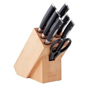 scanpan classic 8-piece knife block set