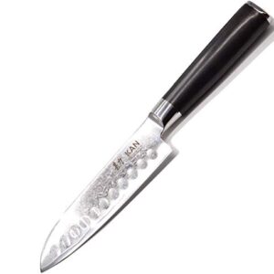 KAN Core 6-inch Santoku (Ebony Handle)