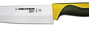 Dexter 7" Santoku Knife, Yellow Handle