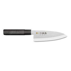 kai seki magoroku kinju st japanese deba knife 165mm (ak-1102), black