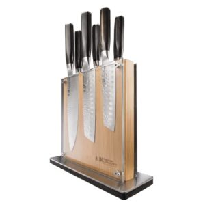 cuisine::pro® damashiro® emperor shi knife block 7 piece