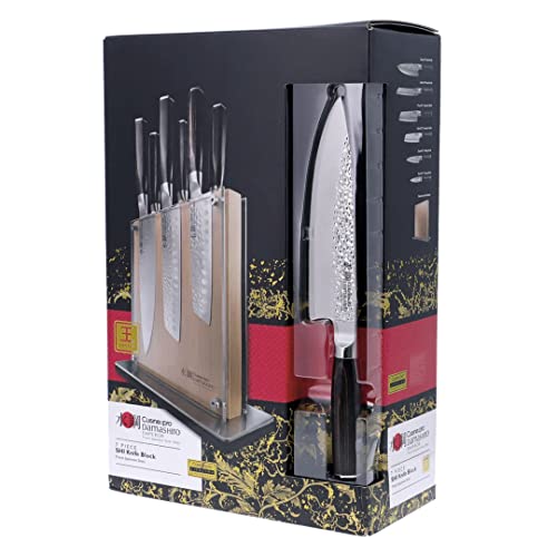 Cuisine::pro® Damashiro® Emperor Shi Knife Block 7 Piece