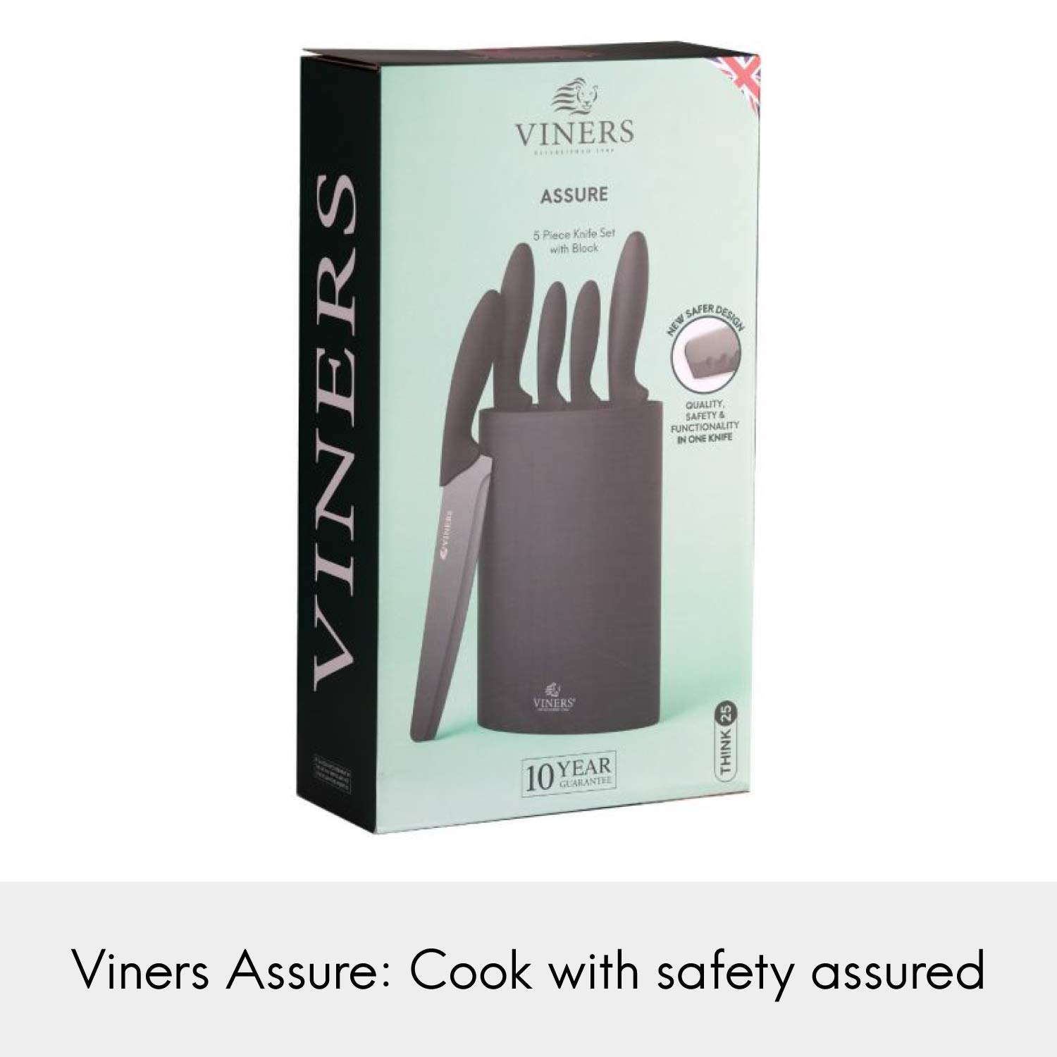 Viners Assure Knife Block | 6-Piece