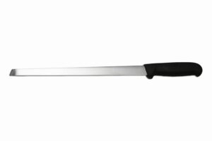 columbia cutlery 12” ham and lox slicer - tuna sashimi - thinly slice meat, fruit, and vegetables (single knife)