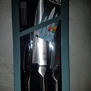 Global Ukon 3 Piece Knife Set GU 3001