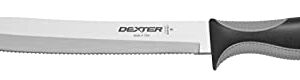 Dexter-Russell 9" Scalloped Utility Slicer, Black Gray