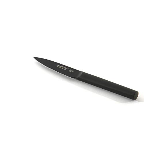 BergHOFF Ron Titanium Ceramic Coated Non-Stick Paring Knife, 4.7 x 2.5 x 24 cm, Black