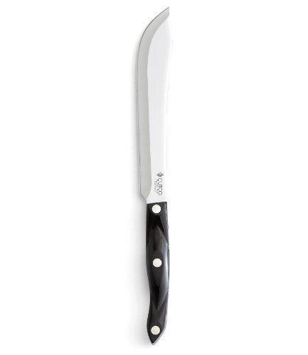 CUTCO Model 1722 Butcher Knife...........8" High Carbon Stainless blade..............5? Classic Brown handle (sometimes called "black")...........in factory-sealed plastic bag. by CUTCO Corporation