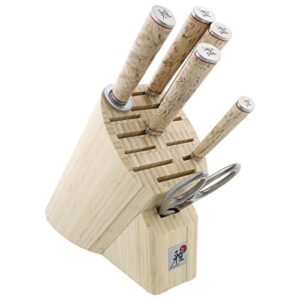 miyabi birchwood gs2 7-pc knife block set