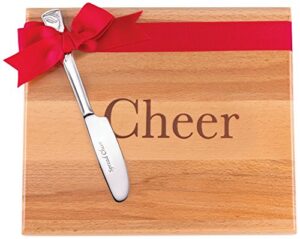 lenox holiday cheese board, cheer