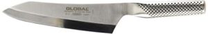 global g-7l, classic 7" left handed deba knife, stainless steel