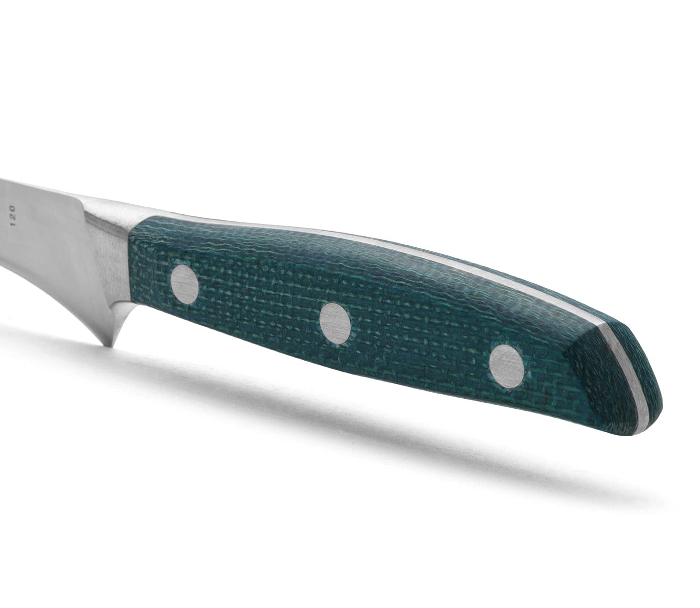 ARCOS Boning Knife 6 Inch Nitrum Stainless Steel and 160 mm blade. Professional Butcher Knife to Slice Bones from Meat. Ergonomic Polypropylene Handle. Series Brooklyn. Color Blue.