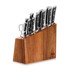 cangshan s series 60140 12-piece german steel forged knife block set