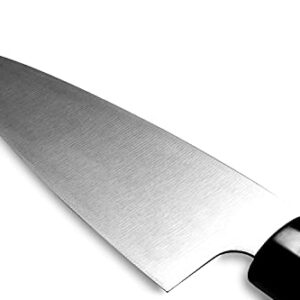 Seki Japan Japanese Seki SANBONSUGI Sushi Chef Knife, 420J2 Stainless Steel Sashimi Deba Knife, Wood Handle, 105 mm (4.1 in)