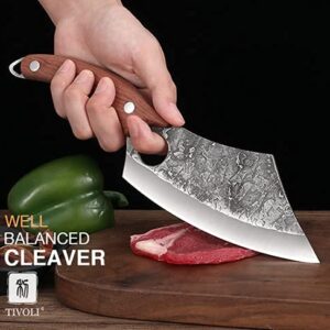 TIVOLI Meat Cleaver Knife Set