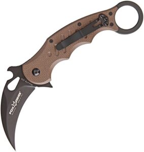 fox fox479e karmabit knife, 479e, dark earth