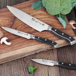 Cangshan D Series 61772 German Steel Forged 3-Piece Starter Knife Set