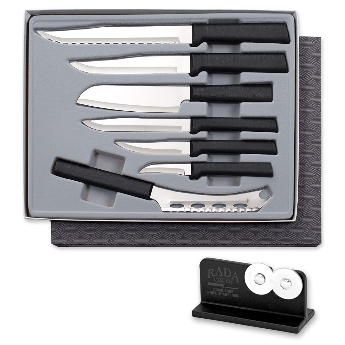 Rada Cutlery G248 The Starter Knife Gift Set Plus R119 Knife Sharpener