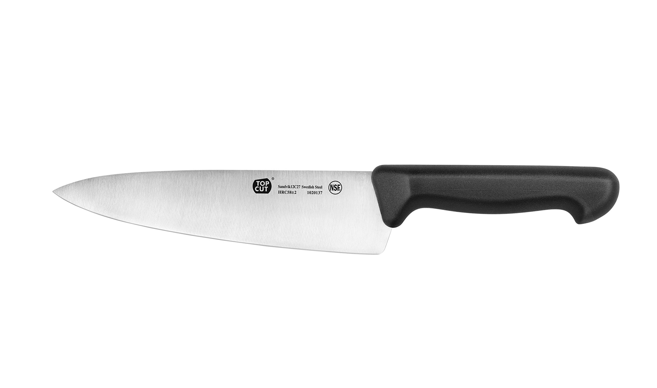 Top Cut by Cangshan | P2 Series 1020137 Sandvik 12C27 Swedish Steel Chef Knife, 8-Inch