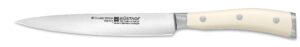 wusthof classic ikon 16cms (6.3-inch) sandwich knife, creme