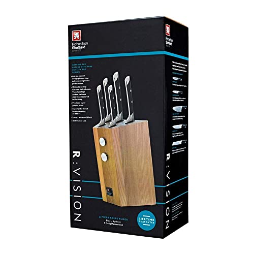 Richardson Sheffield R Vision 5-Piece Knife Block Set