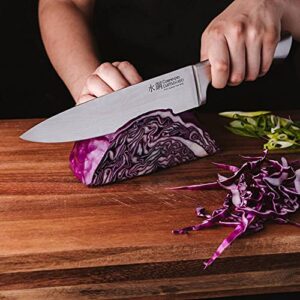 Cuisine::pro® Damashiro® Bodo 10 Piece Knife Block with Chopping Board