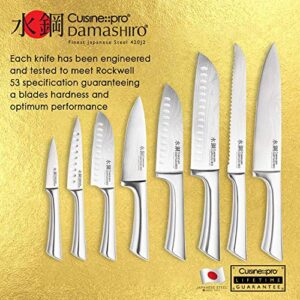 Cuisine::pro® Damashiro® Bodo 10 Piece Knife Block with Chopping Board