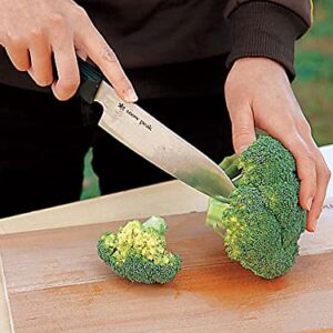 Snow Peak Field Kitchen Santoku Knife - Durable & Light Kitchen Utensil - Steel & Rubber - 9.3 oz