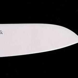 Snow Peak Field Kitchen Santoku Knife - Durable & Light Kitchen Utensil - Steel & Rubber - 9.3 oz