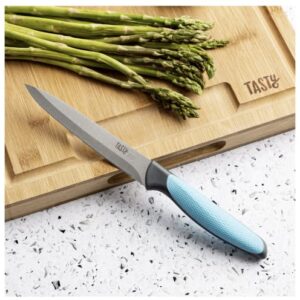 EPOCA INTERNATIONAL Tasty 4 Piece Utility Knife Set Stainless Steel