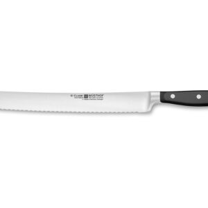 Wusthof Classic Bread Knife, One Size, Black, Stainless Steel