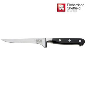 RICHARDSON SHEFFIELD V Sabatier 9pc, 9 Piece Knife Block, Black