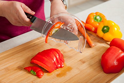 Knife Glider Kitchen Home Hand Finger Guard Protector Shield Chopping Cutting Slicing Peeling Multi Food Cooking Preparation Tool