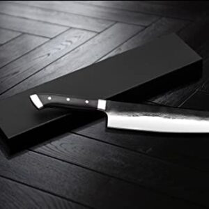 BLACKSMITH-SWORD's Professional Kitchen Knife, 9 Inch chef knife high carbon steel Ultra Sharp chefs knife, G 10 Micarta, Bolster & Pommel Handle,Boning Knives ,Chef's Knives